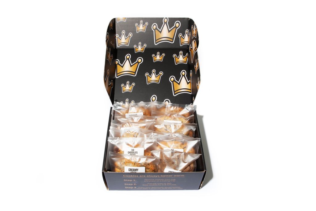 12-Pack Jumbo Cookies – Elite Dough Cookies